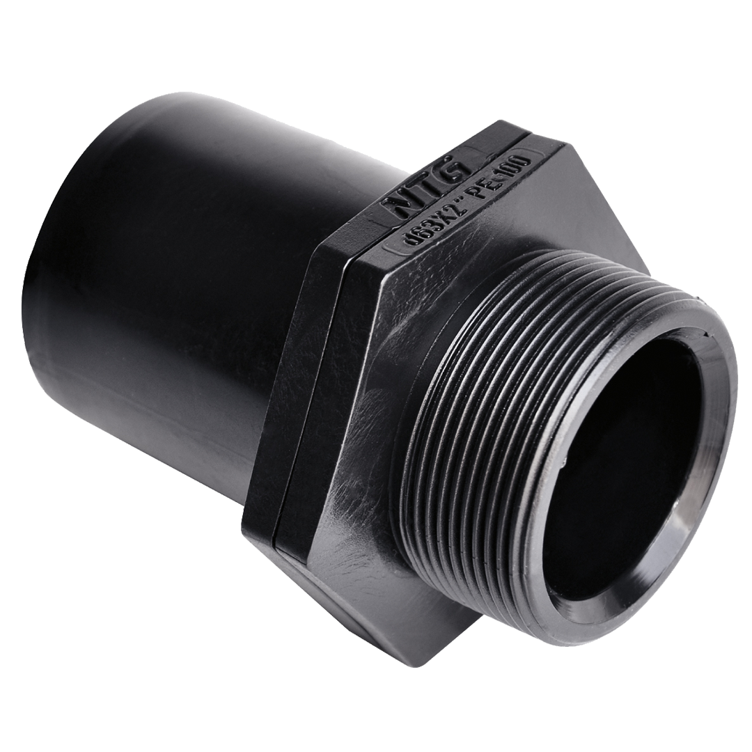 PE-PE Geçiş Adaptörü (Dış Dişli)